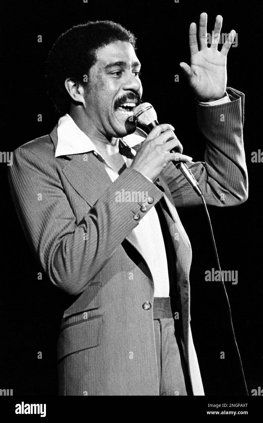 Comedian-actor Richard Pryor is shown as he performs in 1977. (AP Photo ...