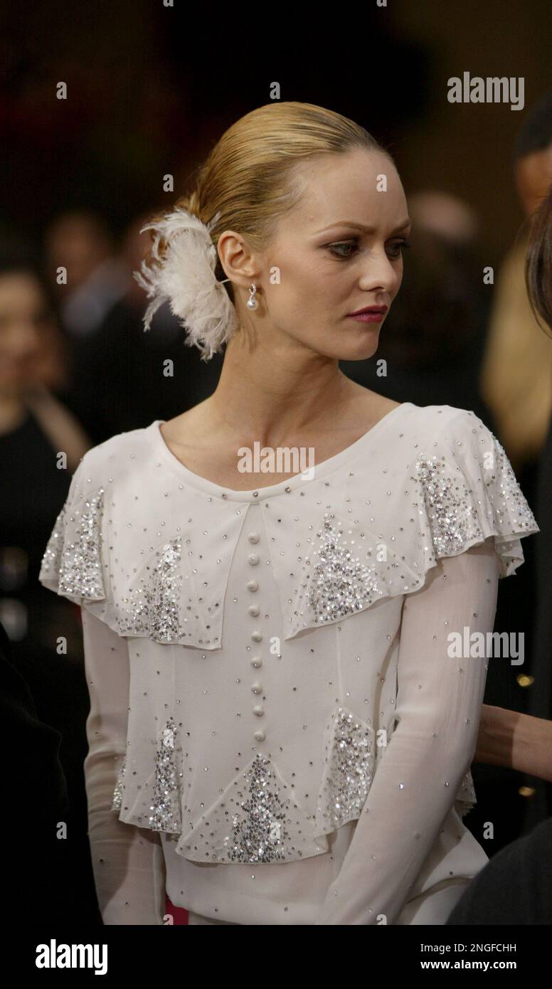 French singer-actress Vanessa Paradis is shown at the Kodak Theatre for ...