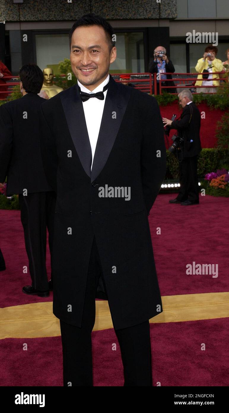 Ken Watanabe arrives for the 76th annual Academy Awards on Sunday, Feb ...