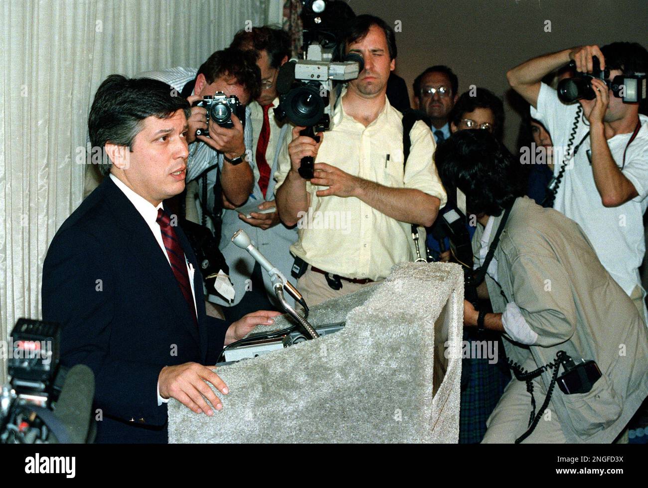 John Sasso, campaign director for Massachusetts Gov. Michael S. Dukakis ...