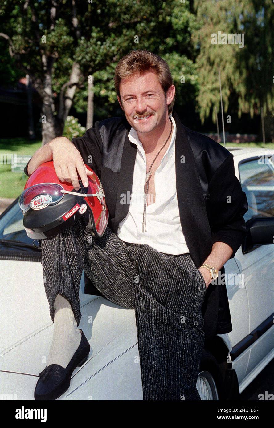 Race car driver Tim Richmond is shown in Beverly Hills, Ca., Nov. 13 ...