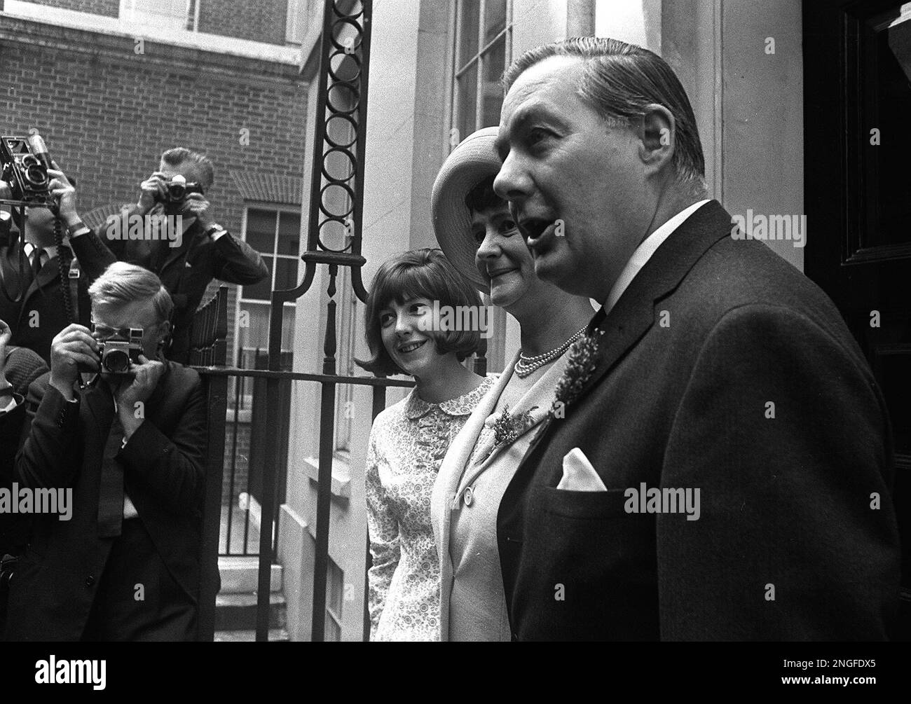 Britain's Chancellor of the Exchequer James Callaghan leaves 11 Downing ...