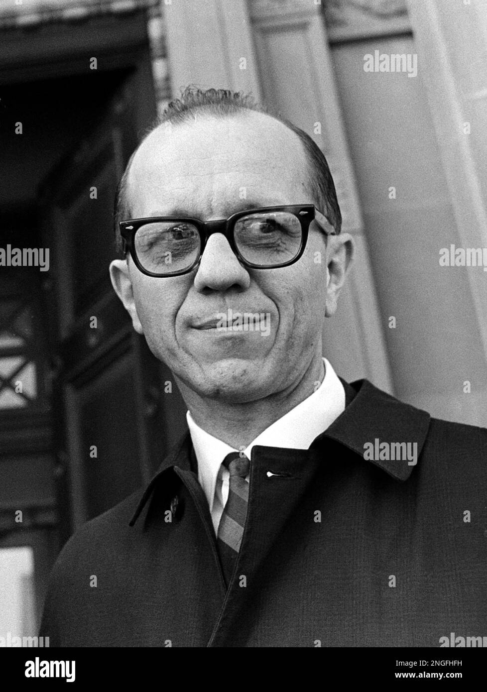 U.S. Army Col. Pierre A. Finck, a member of the three-man-team which ...