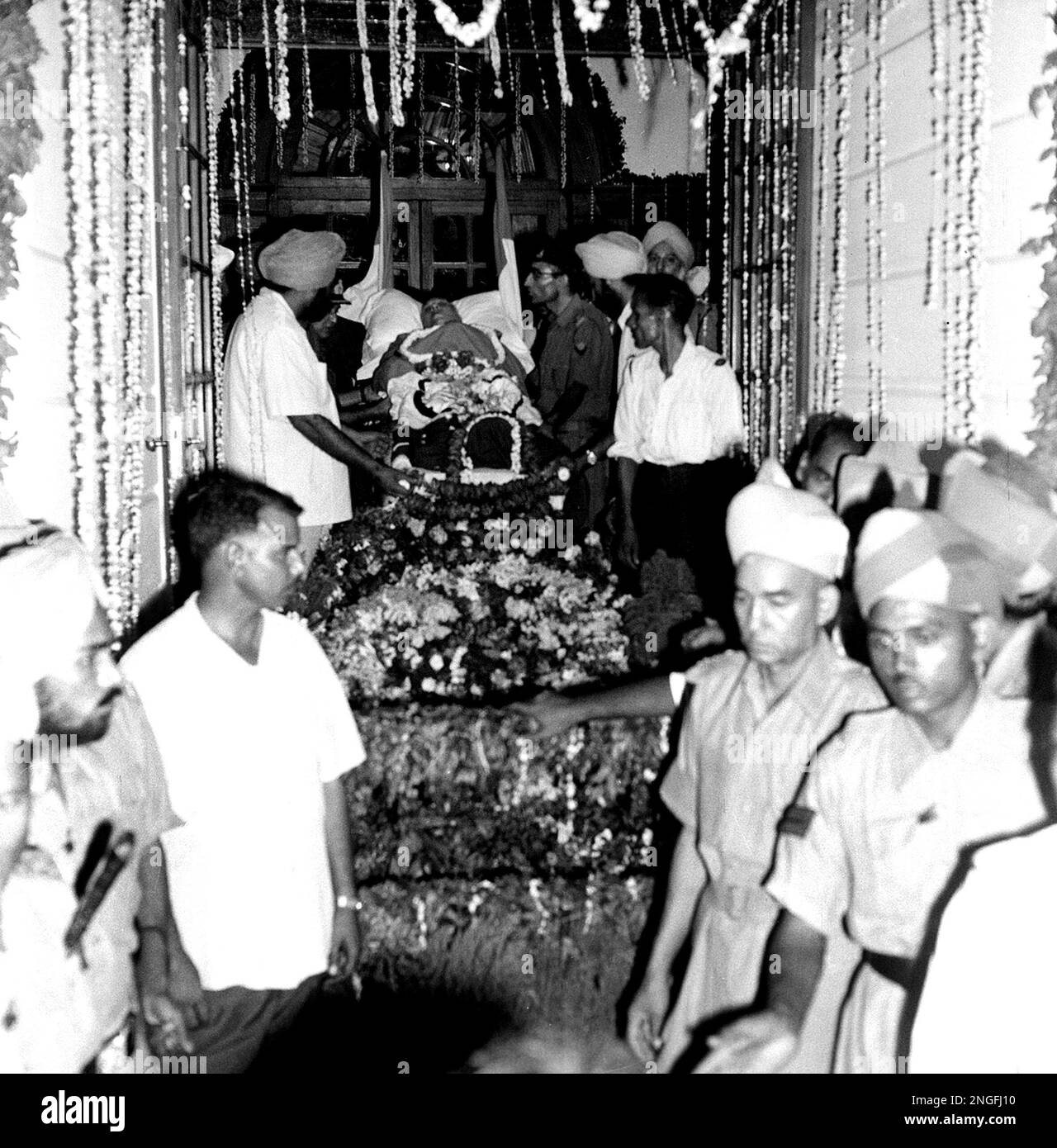 Jawaharlal Nehru Dead Body