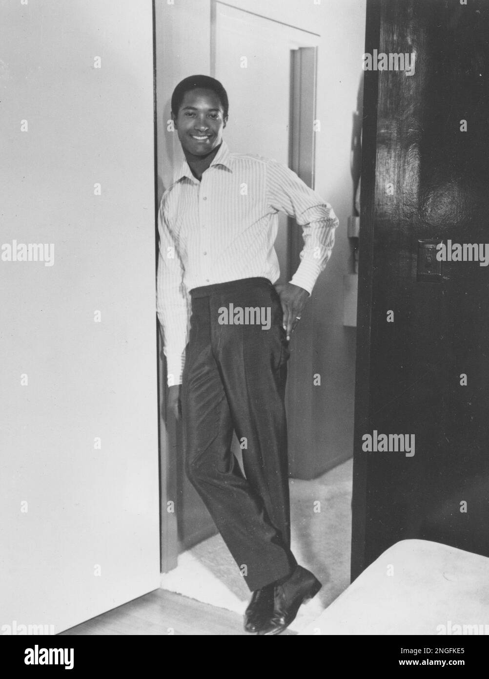 Soul singer-songwriter Sam Cooke poses in 1964. (AP Photo Stock Photo ...