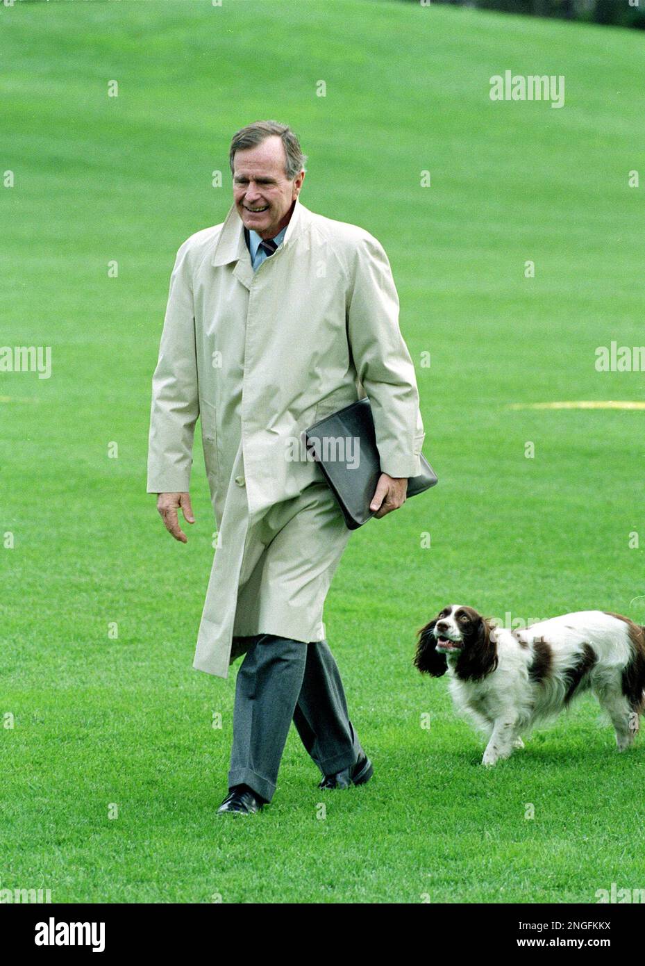 George Bush Dog Millie