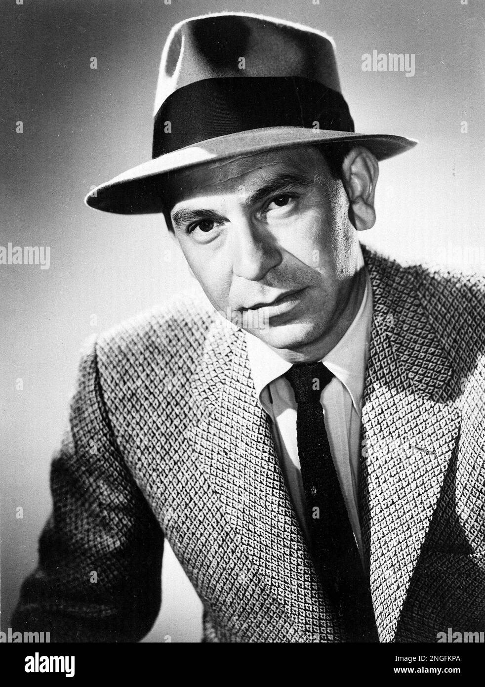 Actor Jack Webb is shown as police detective Sgt. Joe Friday of the ...