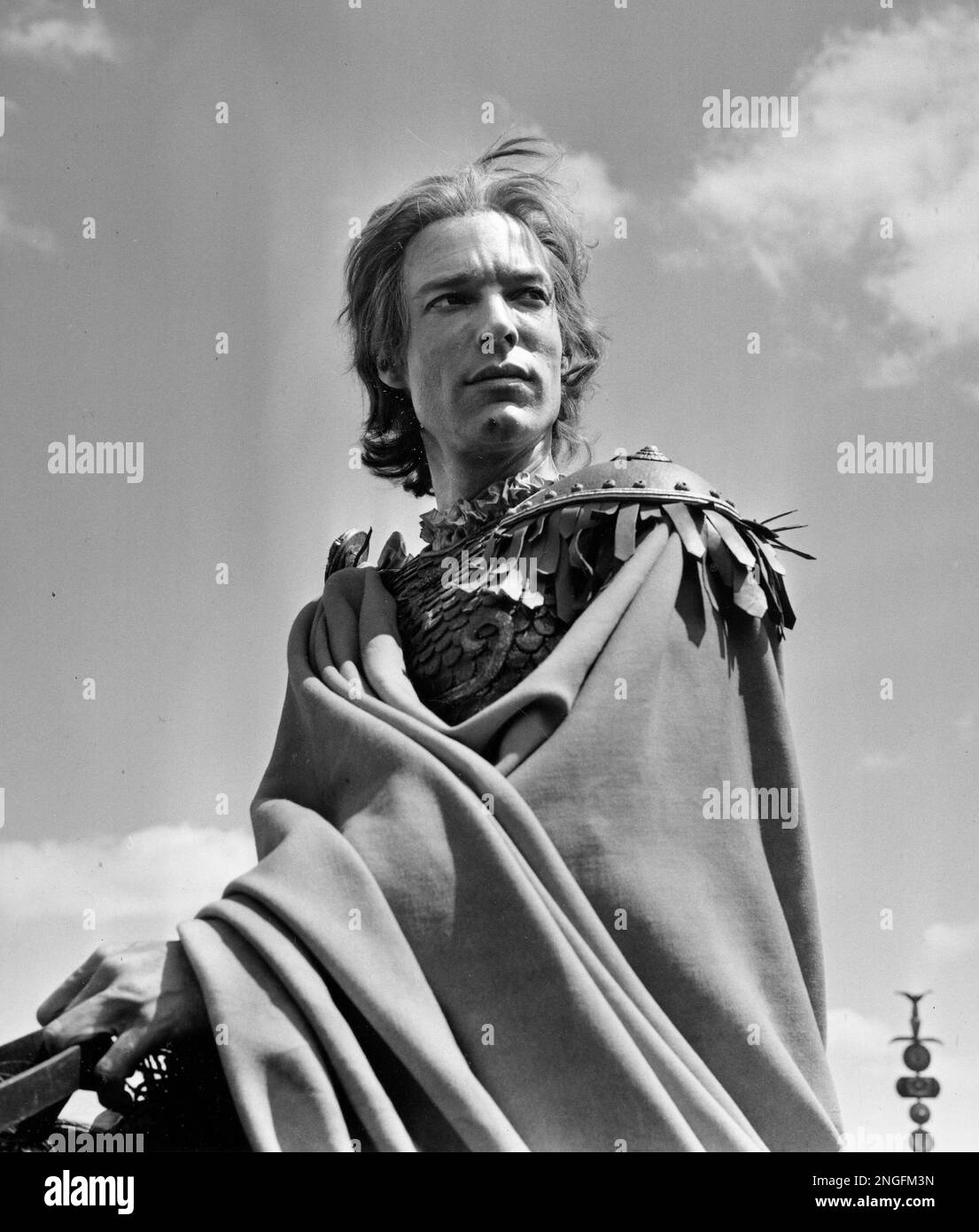 American actor Richard Chamberlain, portraying Octavius, is shown on ...