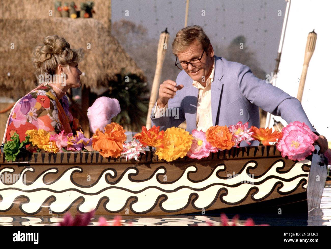 Actor Tab Hunter, right, is shown with actress Connie Stevens on the ...