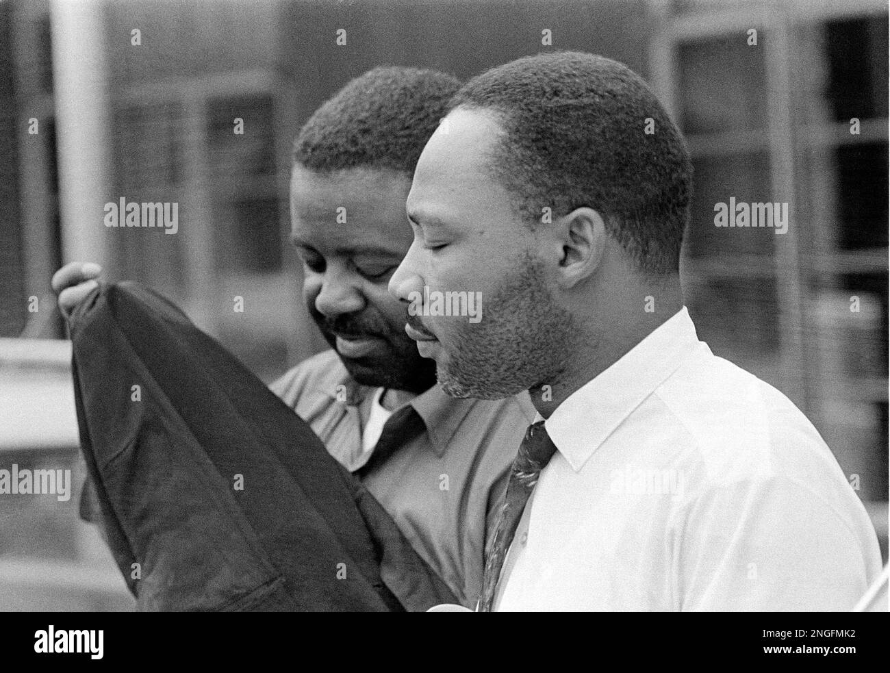 The Rev. Martin Luther King Jr., right, and his close associate, Rev ...