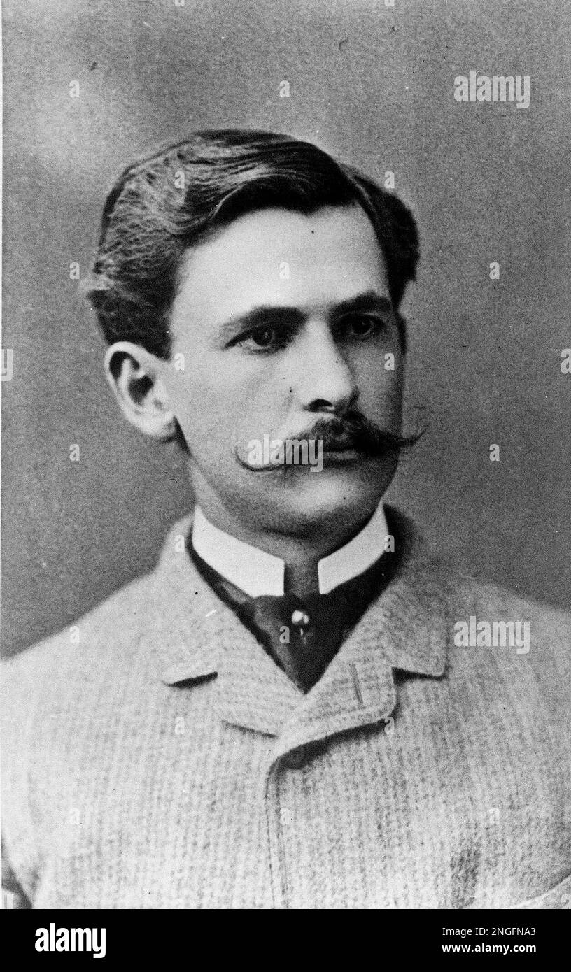Physicist Albert A. Michelson is shown in 1887, the year he performed ...