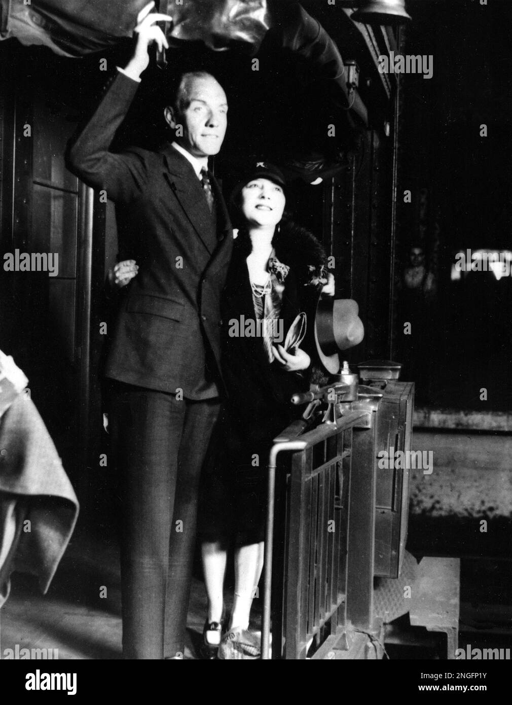 Earl Carroll and his wife, Marcelle Hontabat, are welcomed by a huge ...