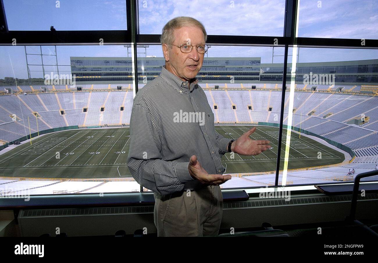 Green Bay Packers President Bob Harlan talks about the renovation of ...