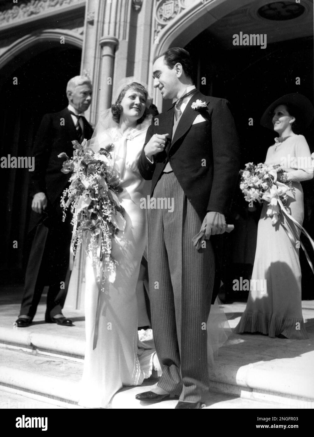 Musical director and choreographer Busby Berkeley and actress Merna ...