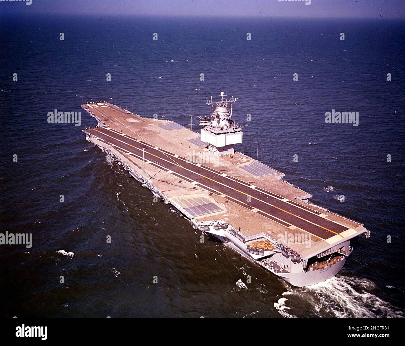Empty Aircraft Carrier Deck.