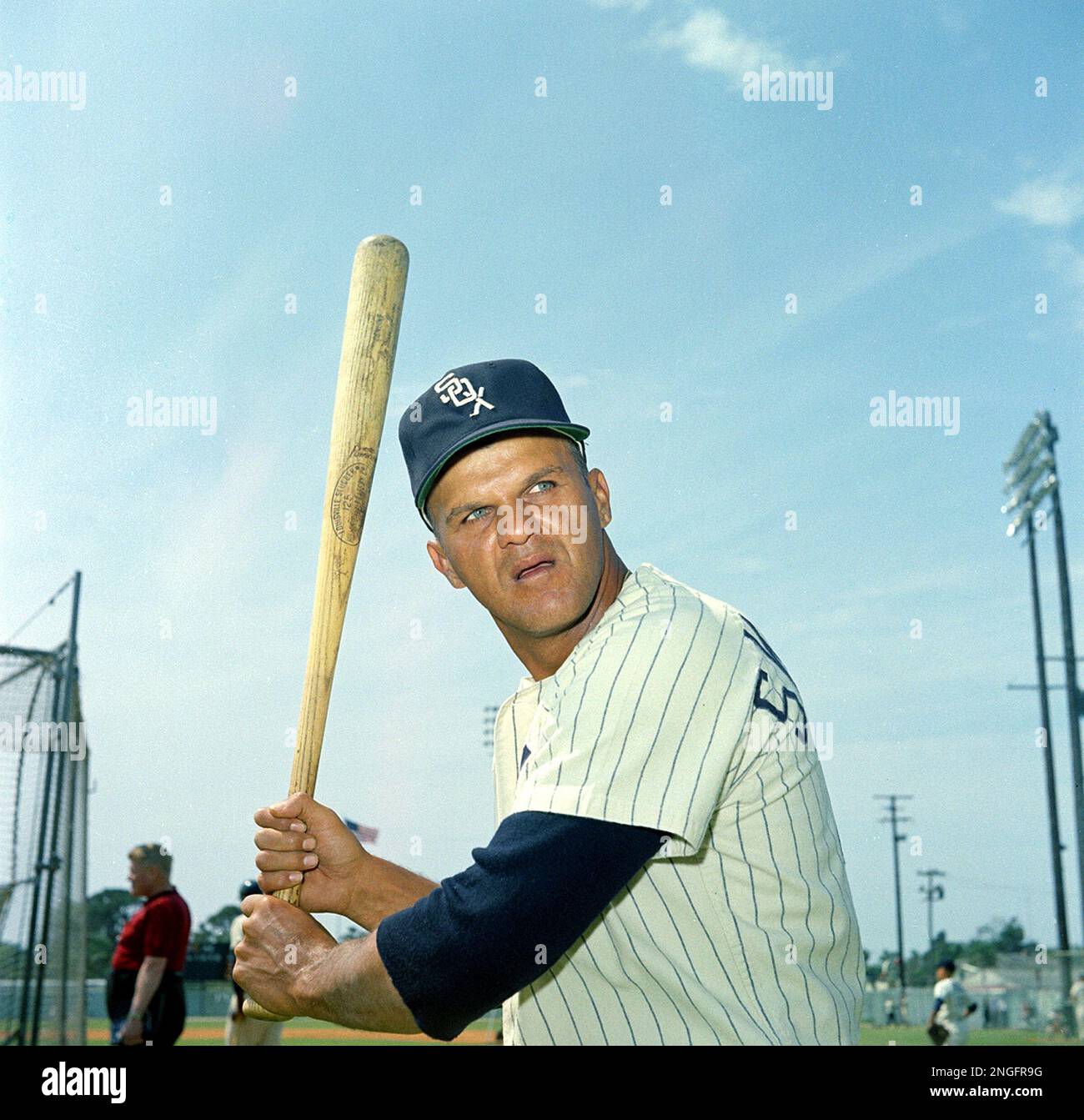 Bill Skowron of the Chicago White Sox is shown in action pose in 1967 ...