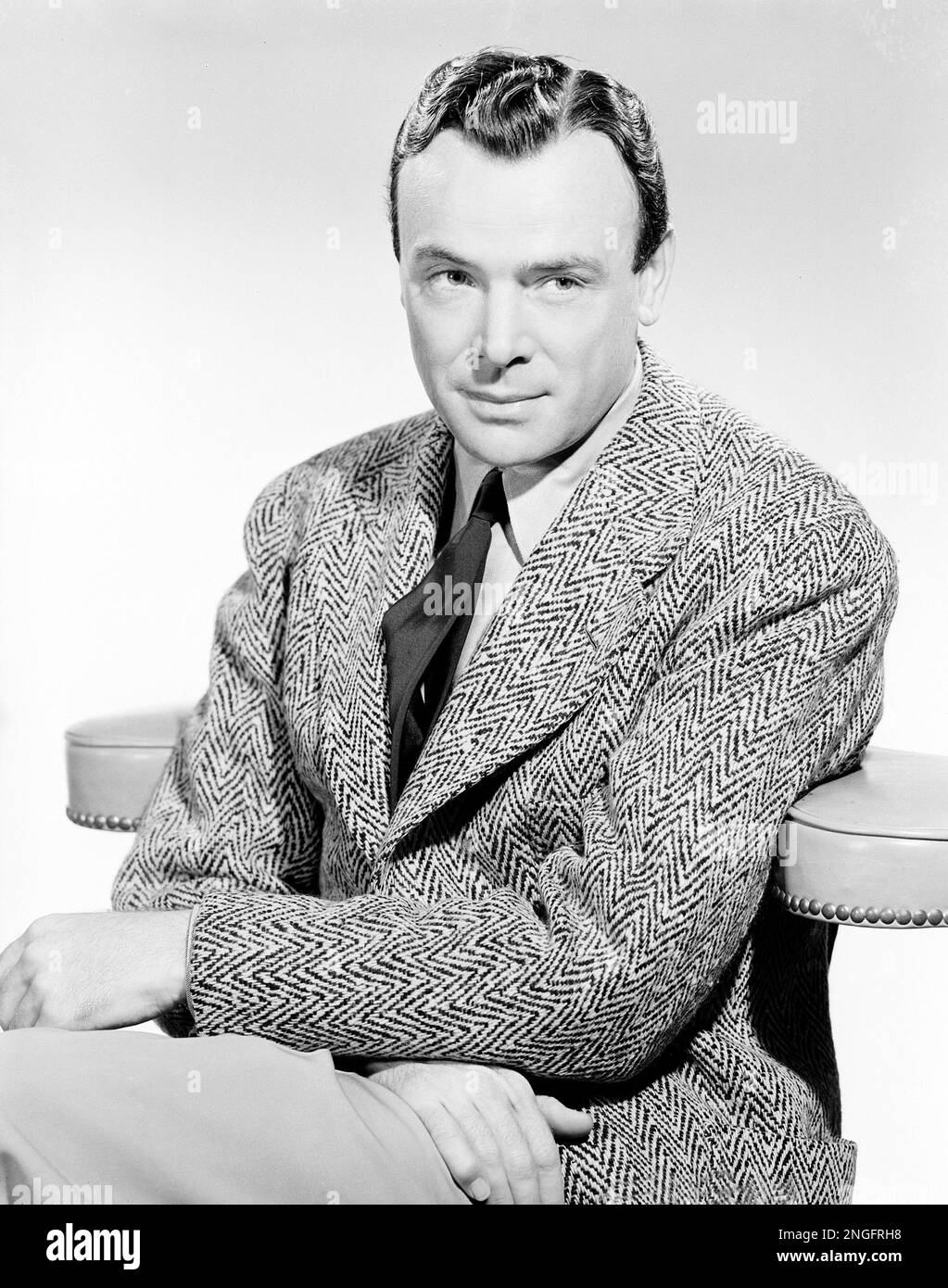 Stage and screen actor Dean Jagger is shown in Hollywood, Ca., in March ...
