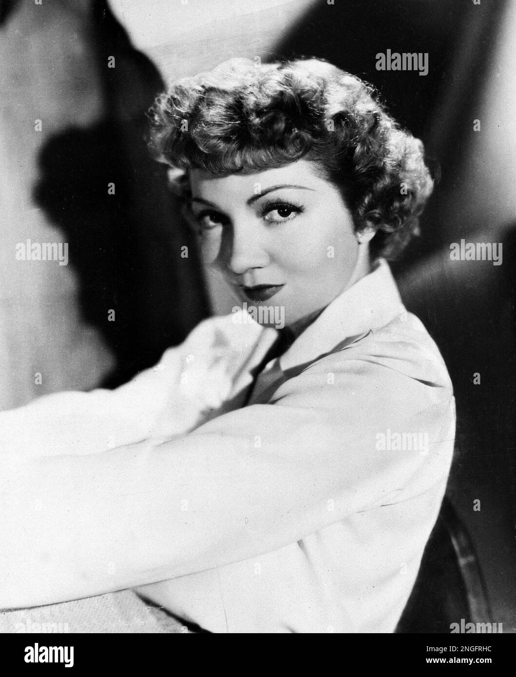 Actress Claudette Colbert is shown in Hollywood, Ca., in 1941. (AP ...