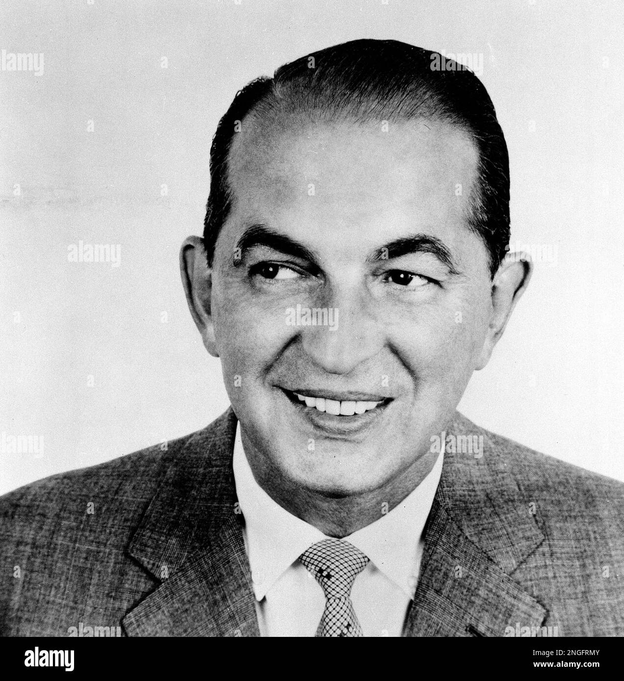 Percy Faith, music composer, conductor and arranger, is shown in 1961 ...