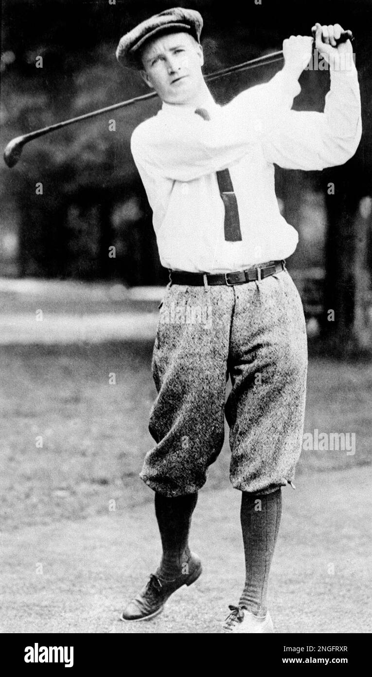 Golfer Jerome D. Travers is seen on April 9, 1934. (AP Photo Stock ...
