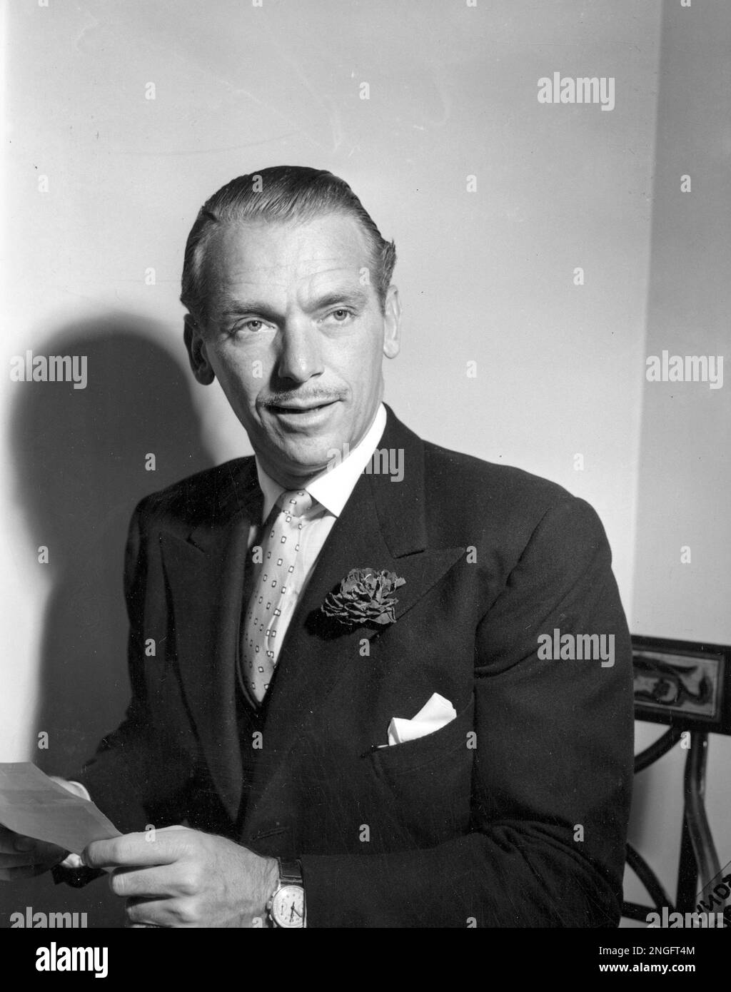 American Actor Douglas Fairbanks Jr. is shown in New York City, on ...