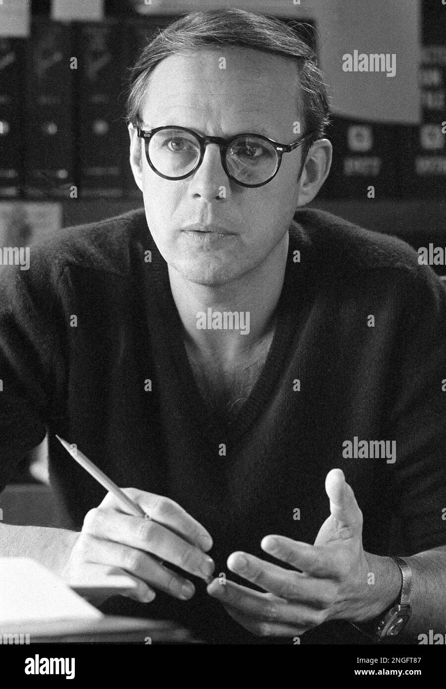 John Dean III speaks at his home in Beverly Hills, Ca., on March 6 ...