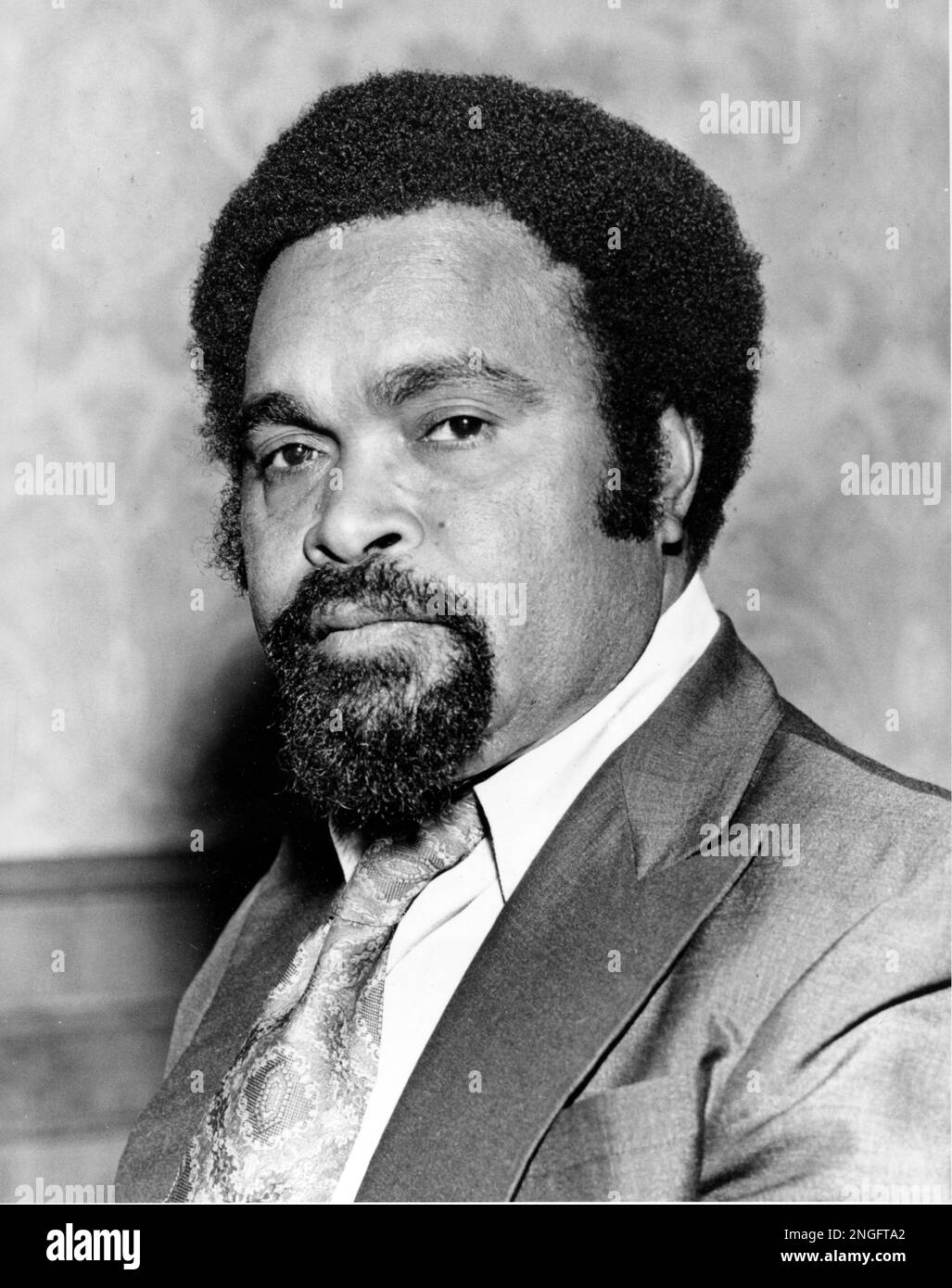 Michael T. Somare, Prime Minister of Papua New Guinea, is shown in 1975 ...