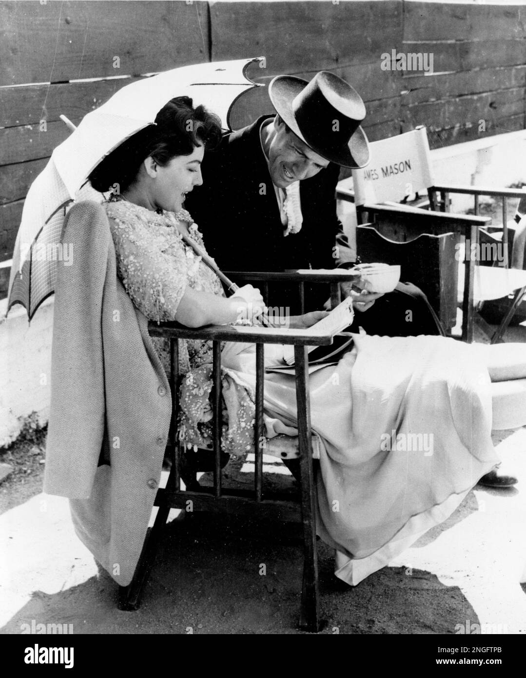 American actress Ava Gardner helps Mario Cabre, Spanish bullfighter and ...