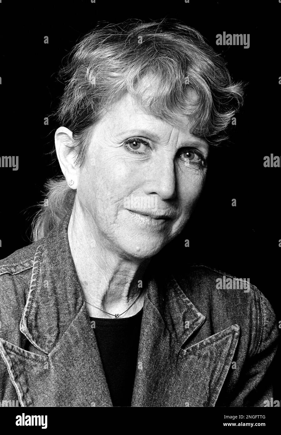 Actress Julie Harris poses in New York, on August 31, 1988, shortly ...