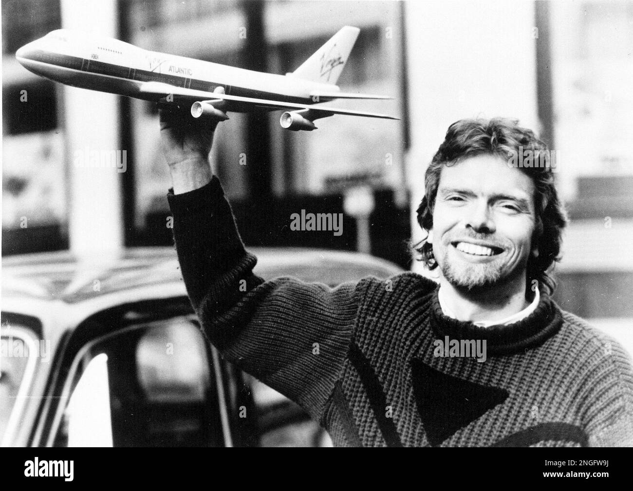 British entrepreneur Richard Branson, pioneer of Britain's cut-price ...