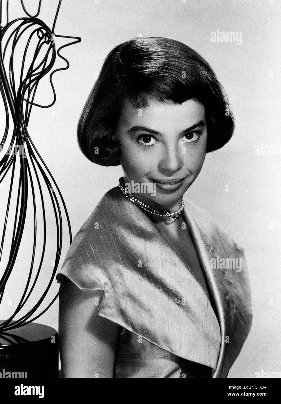 French actress-dancer Leslie Caron is shown in 1954. (AP Photo Stock ...