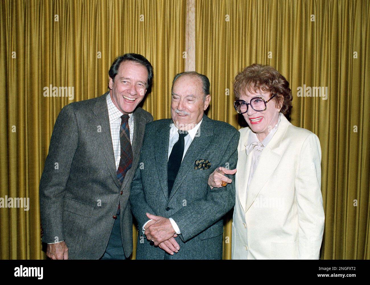 Actors Richard Crenna, Gale Gordon and Eve Arden, from left, are seen ...