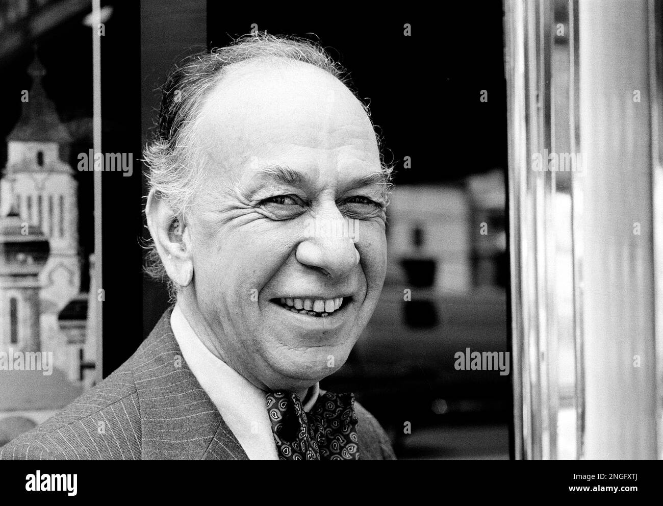 Actor Jose Ferrer is shown outside a Manhattan restaurant on May 30 ...