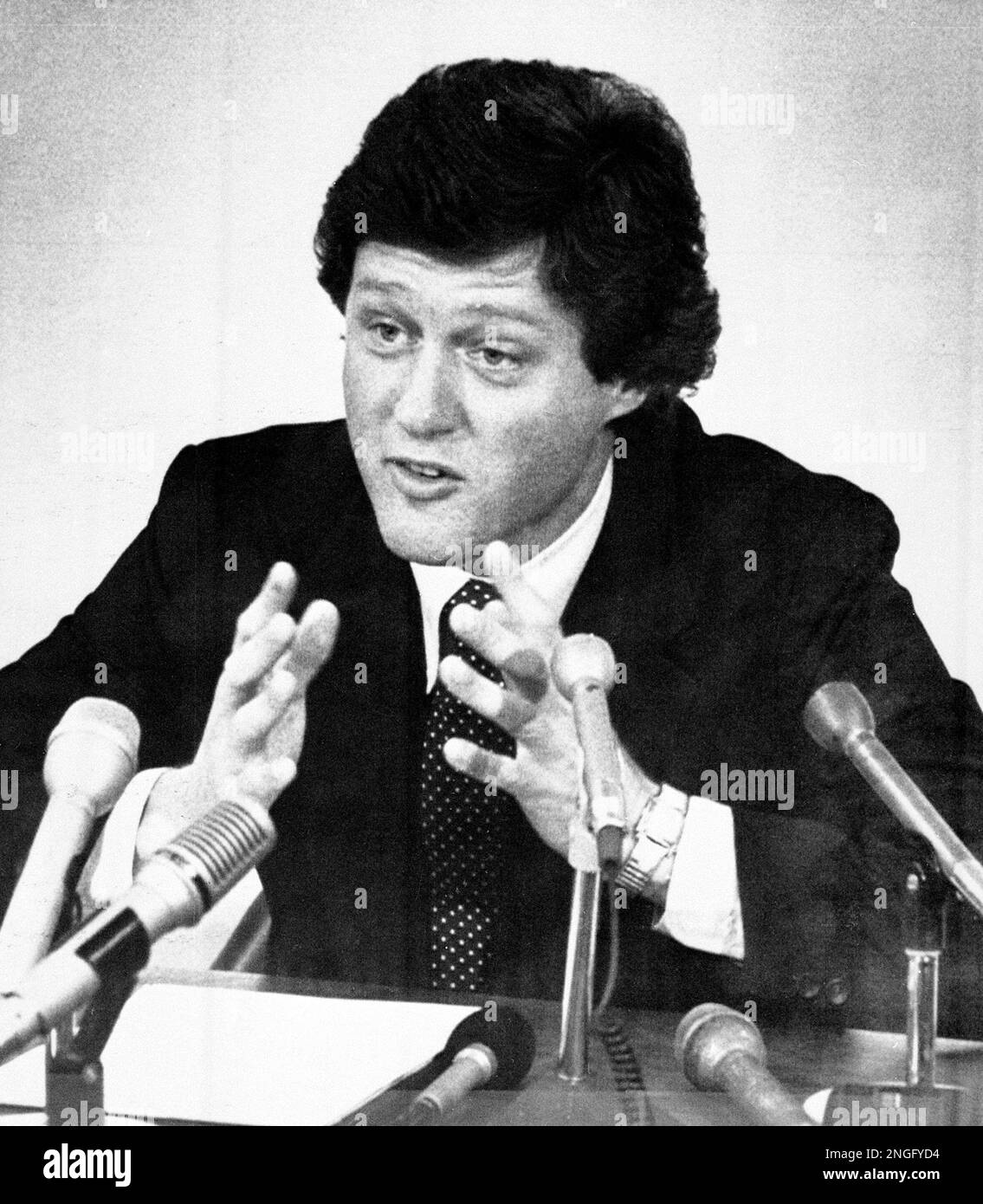 Governor of Arkansas Bill Clinton is shown in 1979. Clinton was elected ...