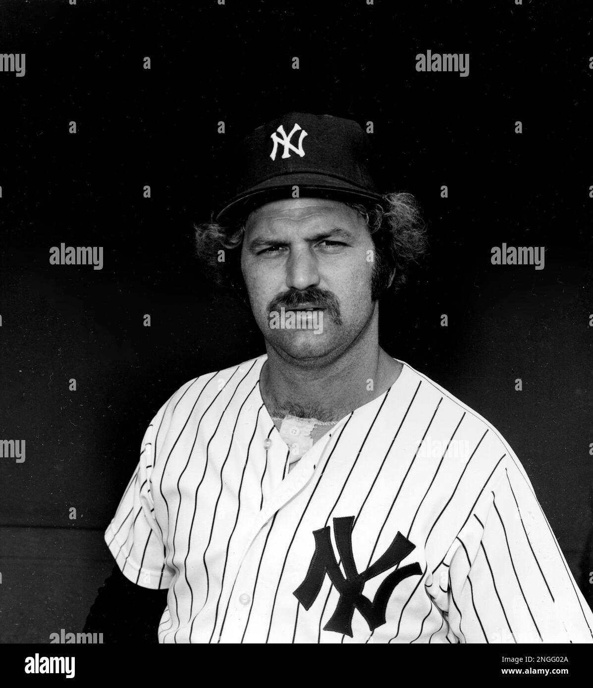 New York Yankees catcher Thurman Munson is shown in 1978. In three ...