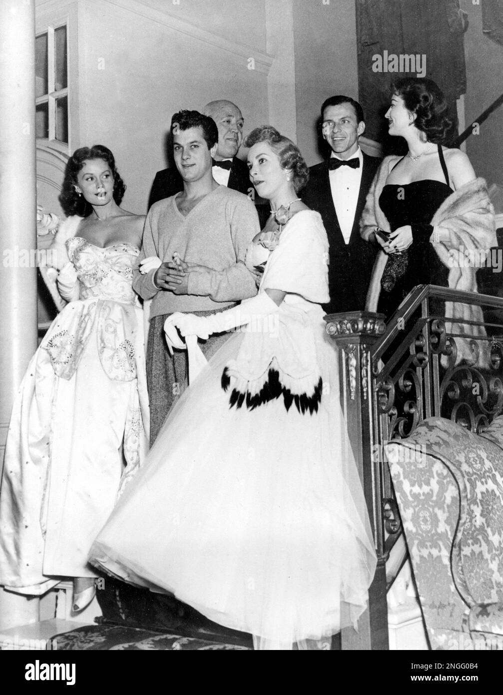 American actors and actresses attend the Midnight Matinee in aid of the ...