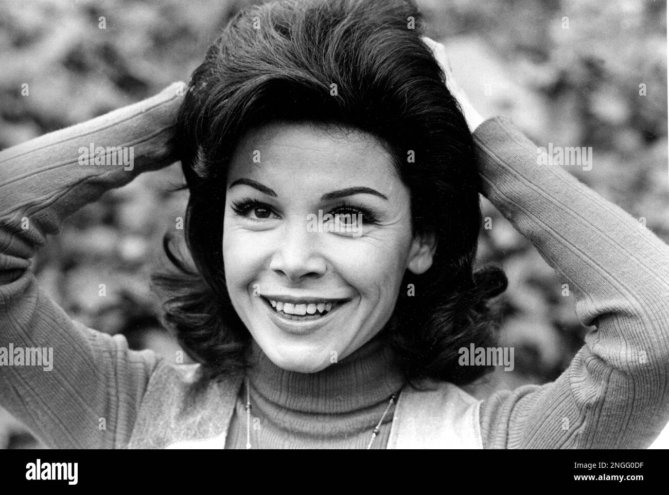Annette Funicello is shown at her home in Encino, Ca., March 13, 1978 ...