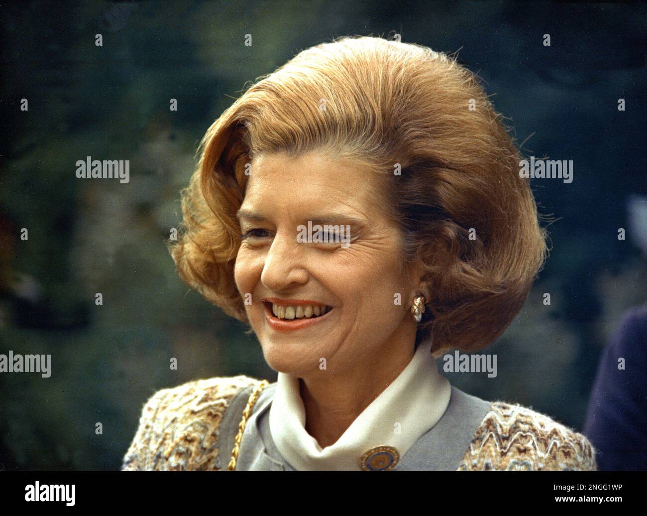 First lady Betty Ford, wife of U.S. President Gerald Ford, is seen in ...