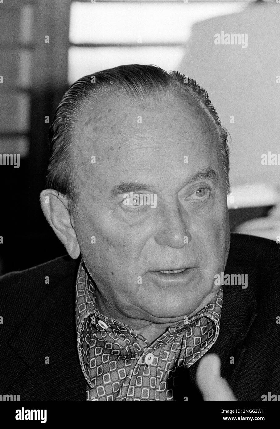 Ray Kroc, owner of the San Diego Padres and founder of the McDonalds ...