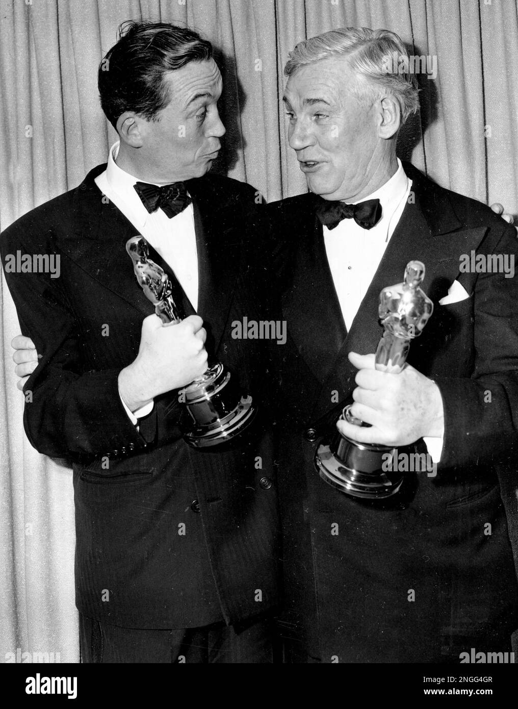 As the first father-son team to win the Academy Awards in the same year ...