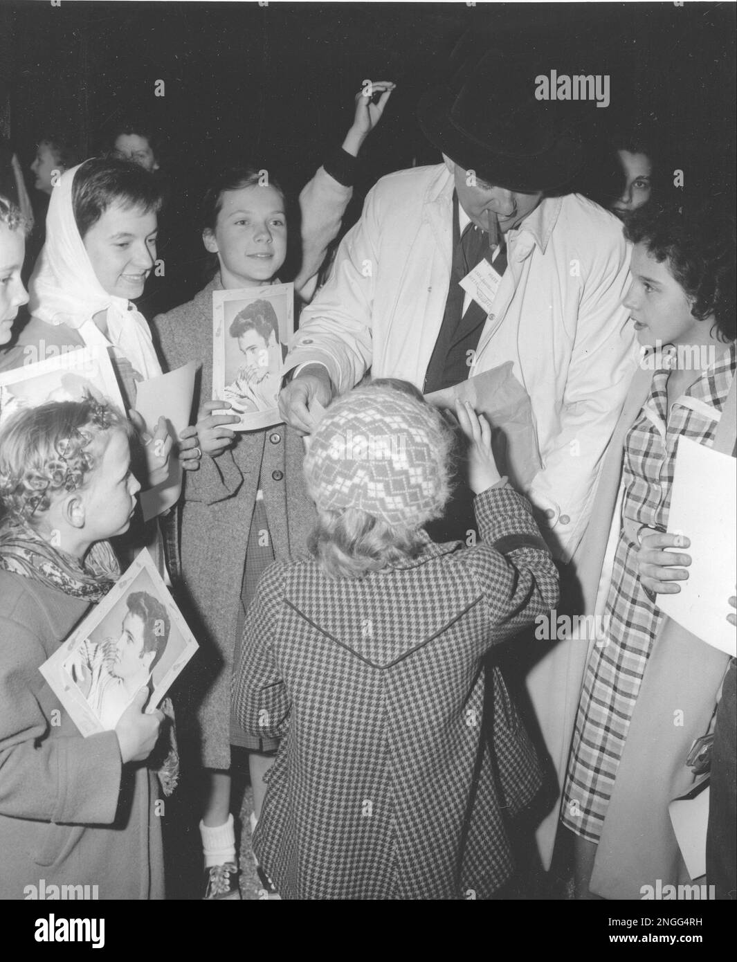 Col. Tom Parker, business and personal manager of Elvis Presley, is ...