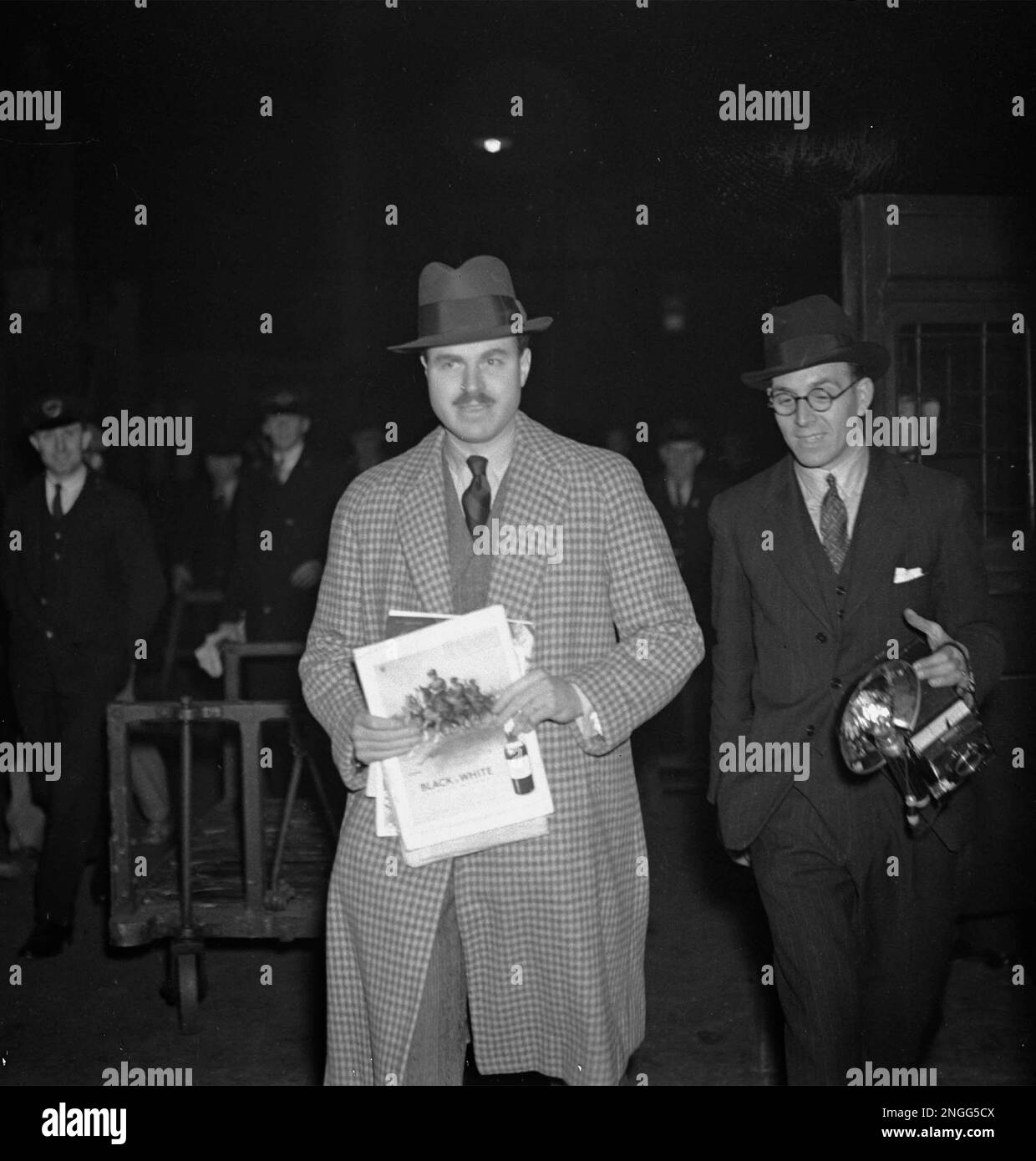 Ernest Simpson, formerly married to the Duchess of Windsor, arrives on ...