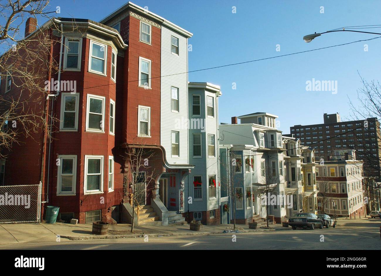 Triple-decker housing is seen in South Boston on Wednesday, Jan. 15 ...