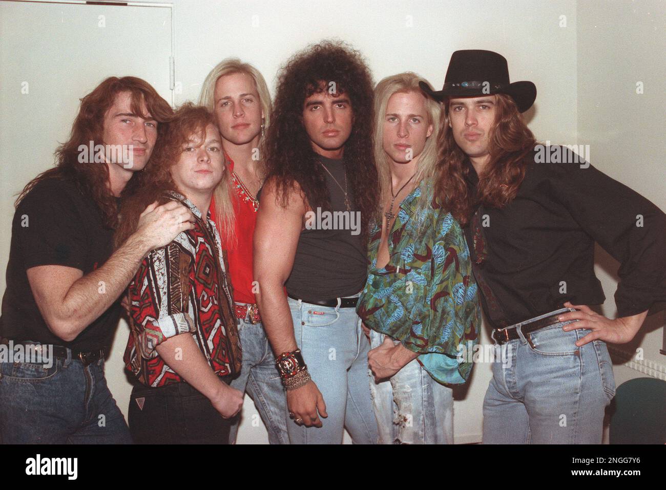 Members of the Nelson Band, from left, Brett Garsed, Joey Cathcart ...