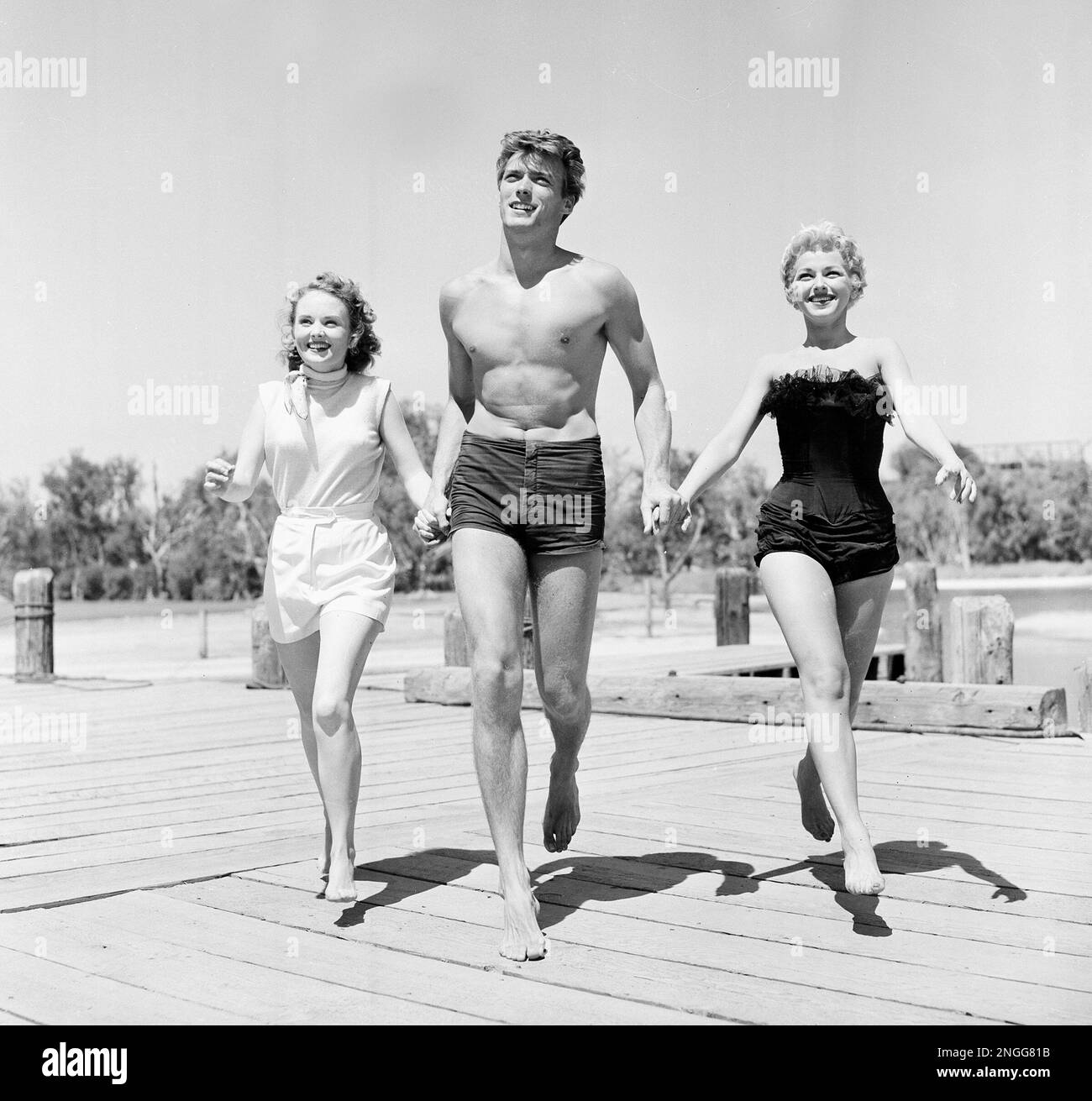 Actresses Olive Sturgess, left, of Ocean Falls, British Columbia, and ...