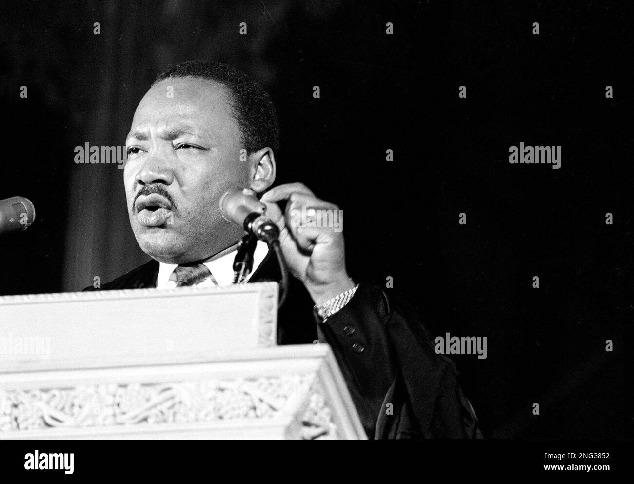Dr. Martin Luther King Jr., discusses his planned poor people's ...