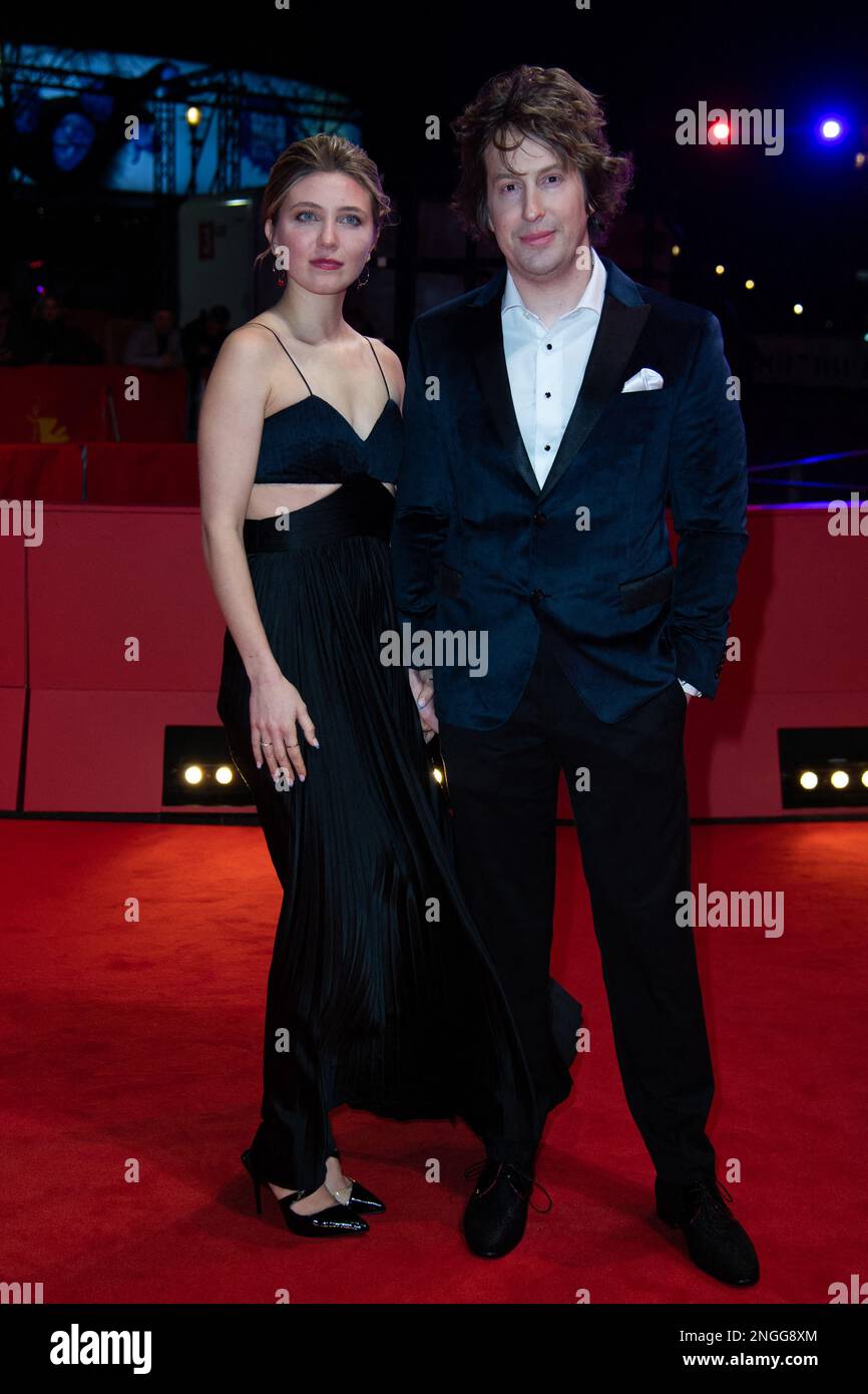 Berlin, Germany. 18th Feb, 2023. Matt Johnson and guest attending the ...