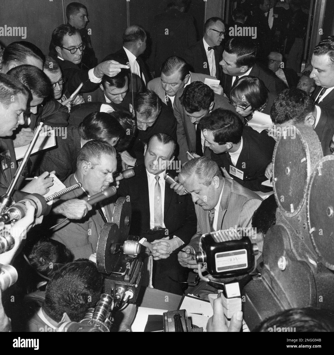 Jack Ruby, charged with the slaying of Lee Harvey Oswald, the accused ...