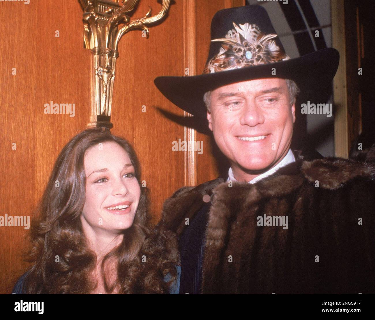 Actress Mary Crosby, daughter of late entertainer Bing Crosby, and ...