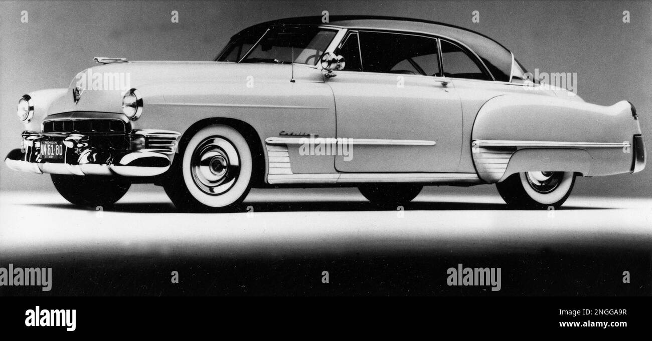 General Motors presents the 1949 Cadillac Coupe deVille, featuring a ...